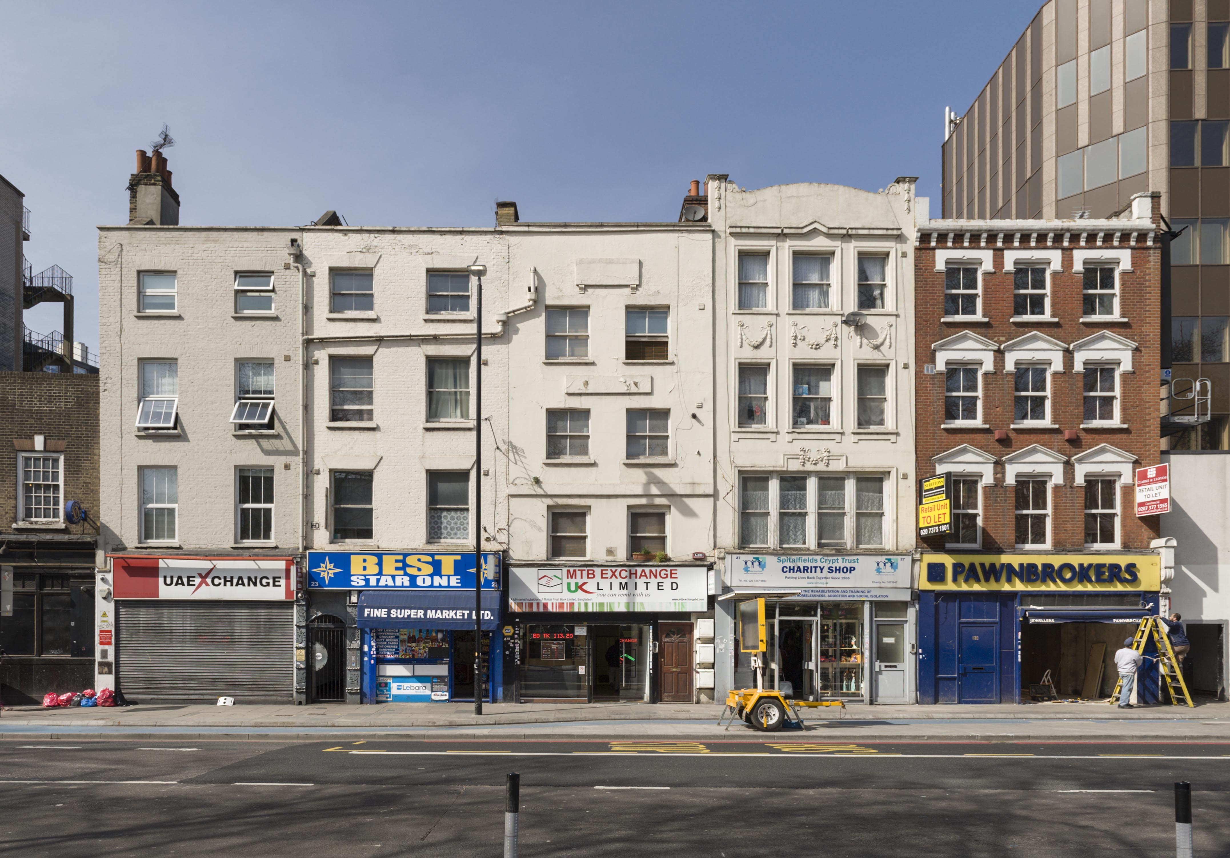 Survey of London | 25 Whitechapel Road